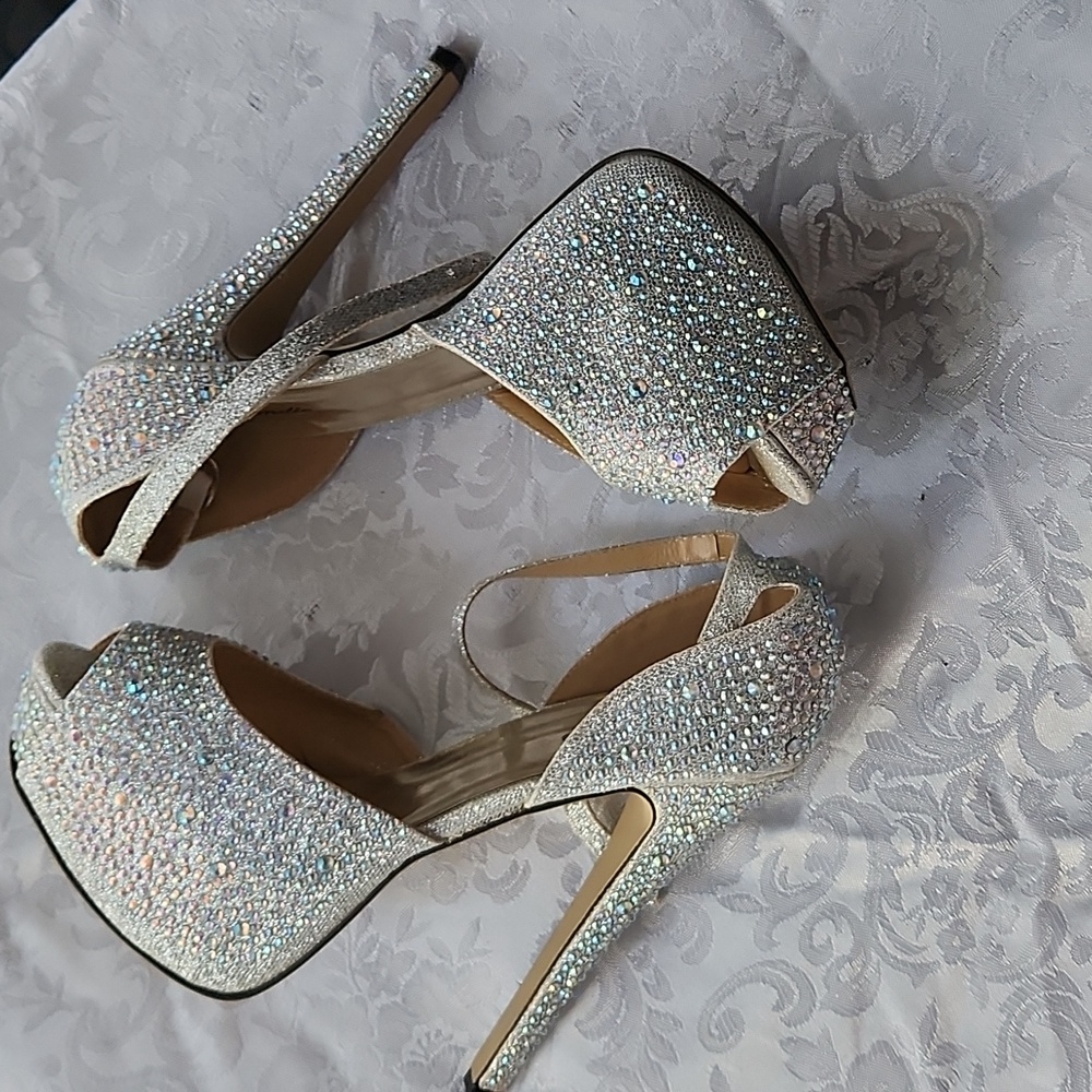 Eye Candie Shoes Platform Heels - Gem